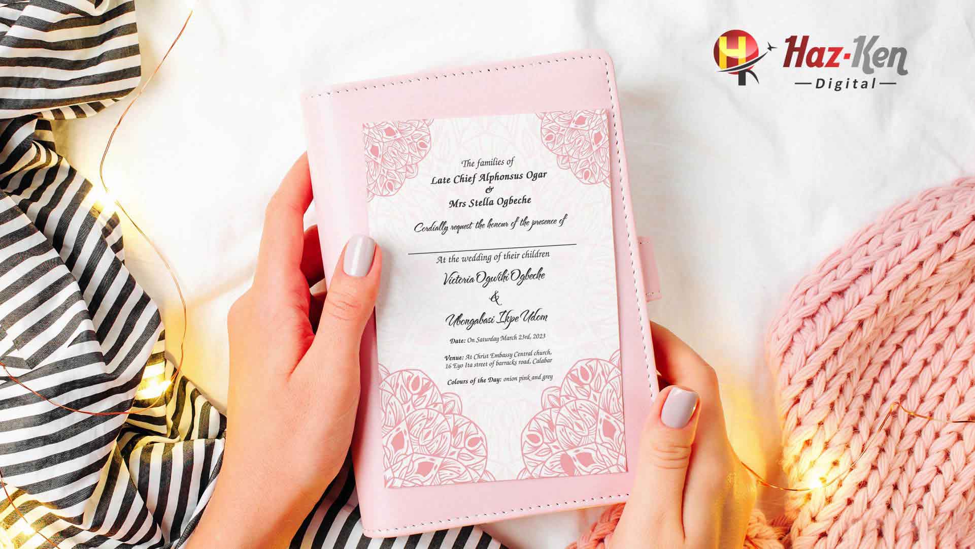 Wedding Invitation Cards Design Print In Lagos Nigeria